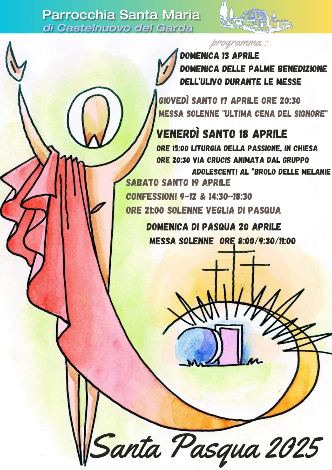 Santa Pasqua 2025 – Parrocchia Santa Maria di Castelnuovo Del Garda (VR)
